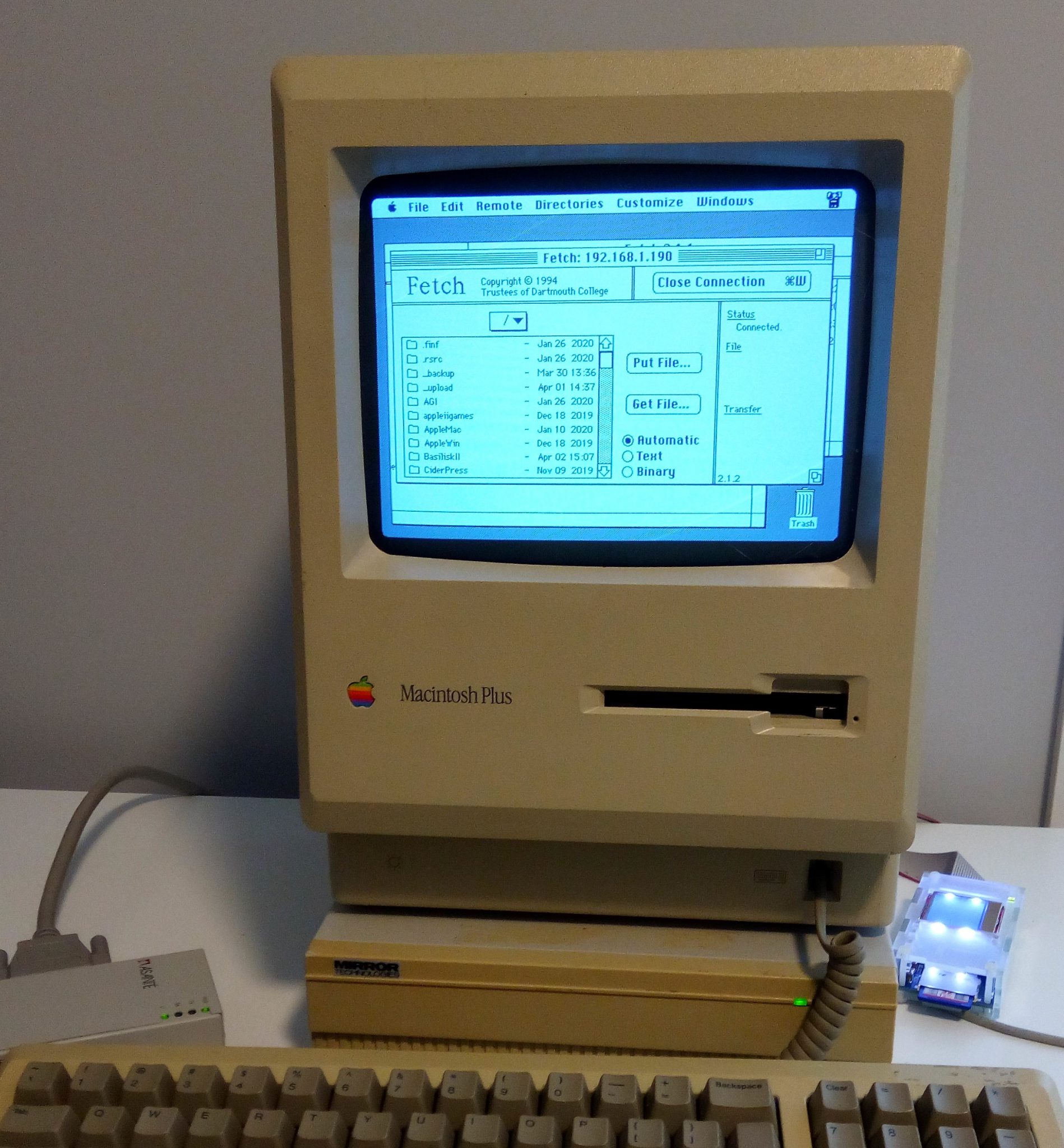 Asante EN/SC: Using Asante EN/SC SCSI to Ethernet with my Macintosh ...